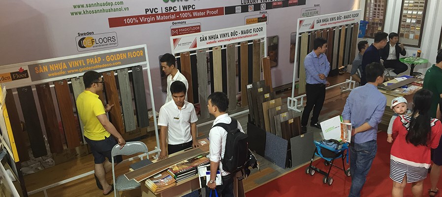 Sàn nhựa Pháp Golden Floor, Sàn nhựa Thụy Điển IDE Floors, Phào nhựa 3A